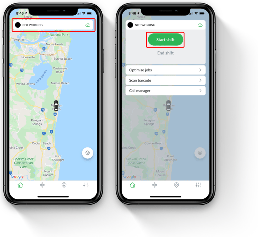 How to Start Your Shift, Take Breaks and End your Shift