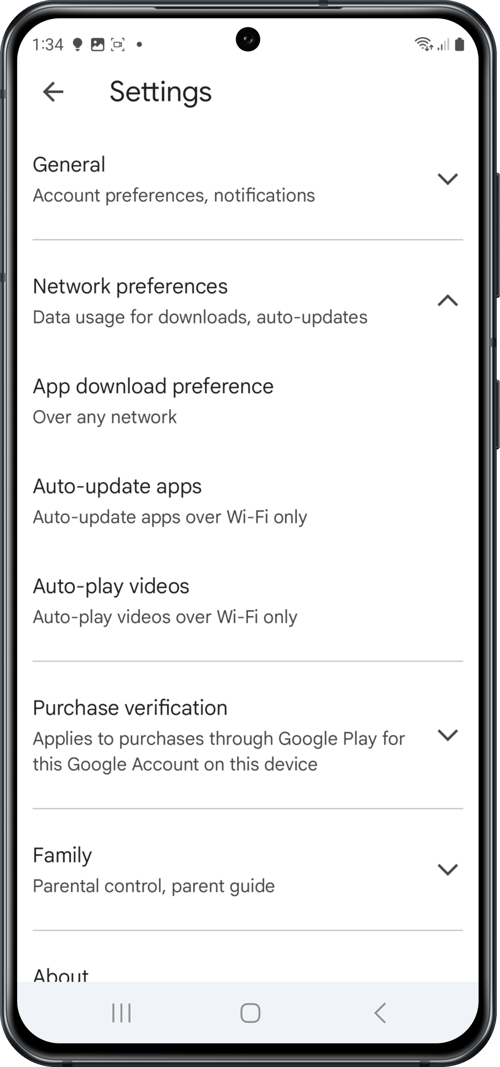 How to turn on automatic app updates?