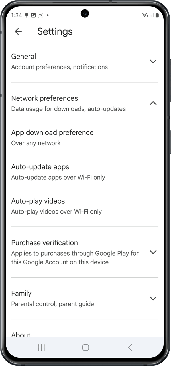 How to turn on automatic app updates?
