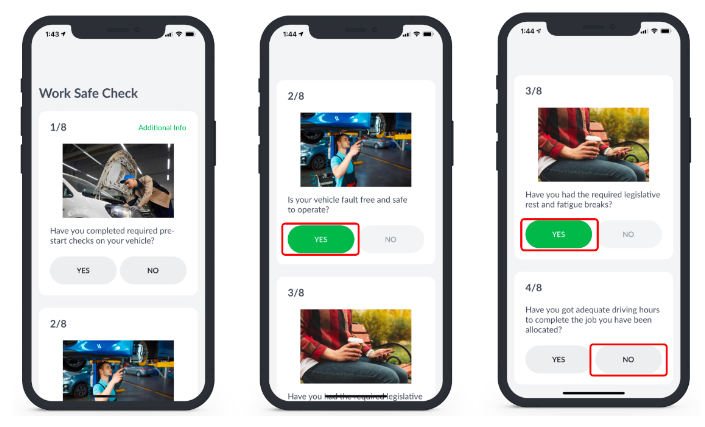 Start of Day Checklists